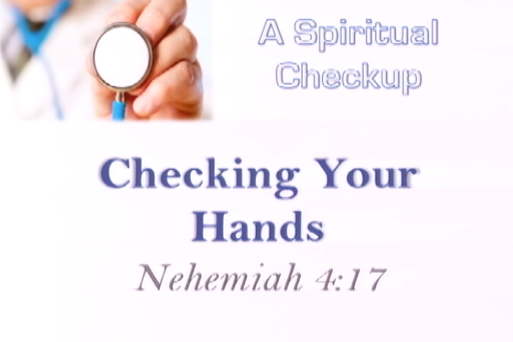 Checking Your Hands - SHBC